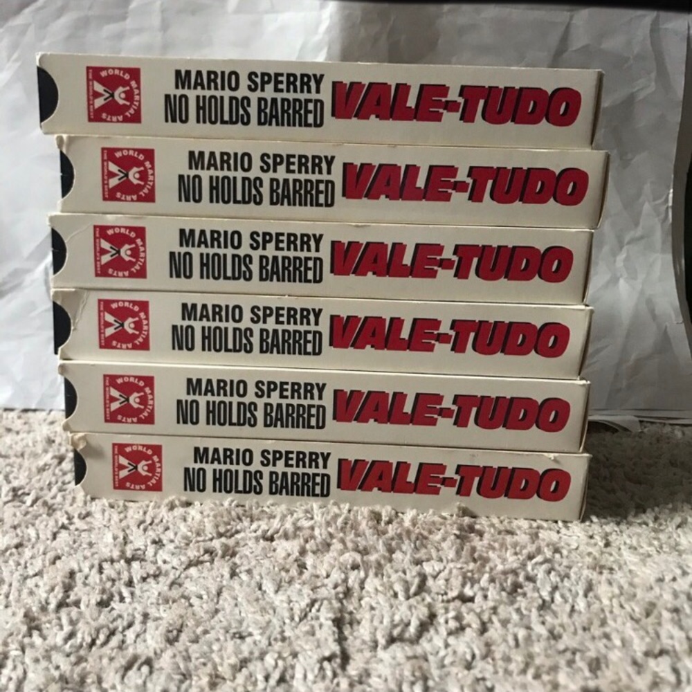 1996 Mario Sperry No Holds Barred 6 Vhs Set - Gem